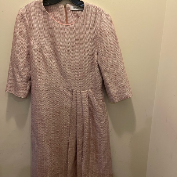 The Fold | Dresses | The Fold Tweed Dress Pleat Details | Poshmark